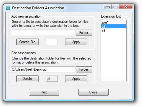 Automatically move/copy files by extension with DropIt | Instant Fundas